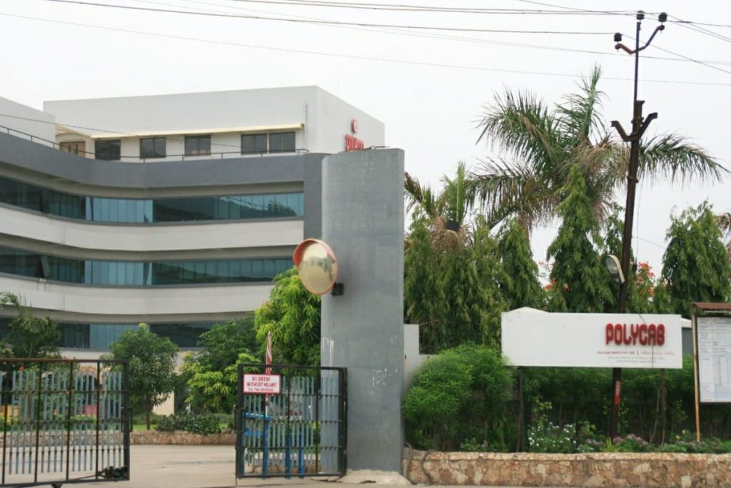 Polycab India Ltd Down 3.38% - Equitypandit