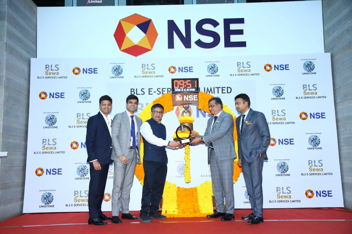 Shares of BLS E-Services Debut on the Bourses at nearly 130% Premium ...
