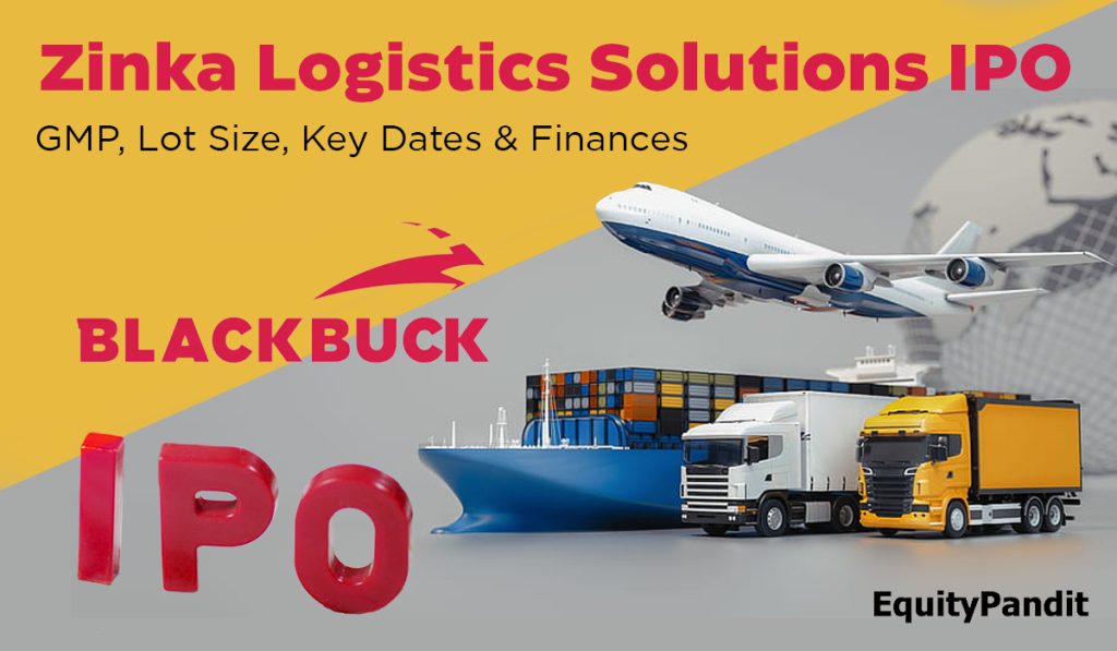 Zinka Logistics Solutions IPO GMP, Lot Size & Latest Update