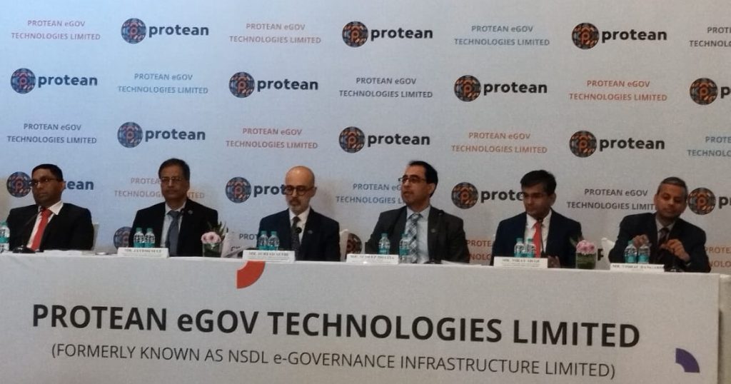 Protean eGov Shares Soar 6% on Rs 100 Crore Order - Equitypandit